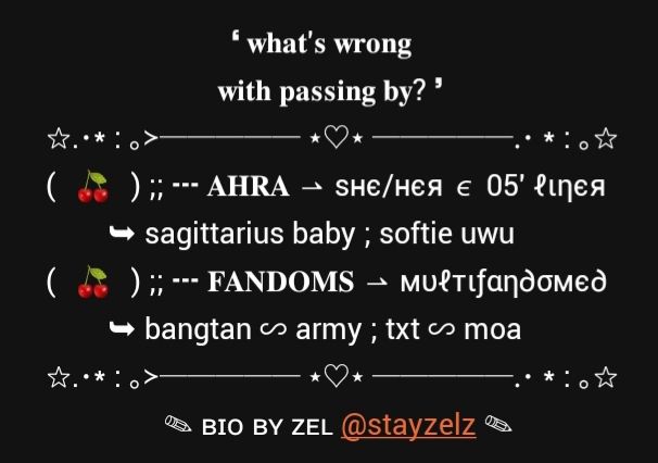 Detail Bio Template Aesthetic Koleksi Nomer 2