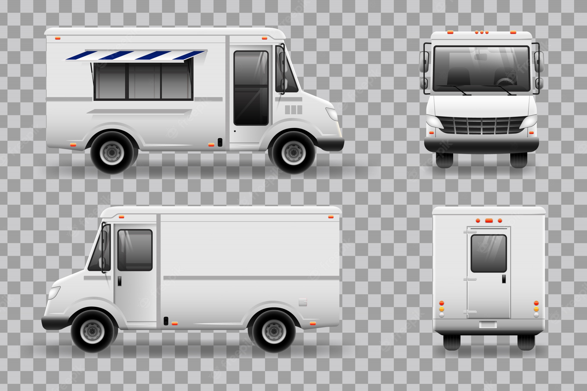 Detail Blank Food Truck Template Free Koleksi Nomer 6