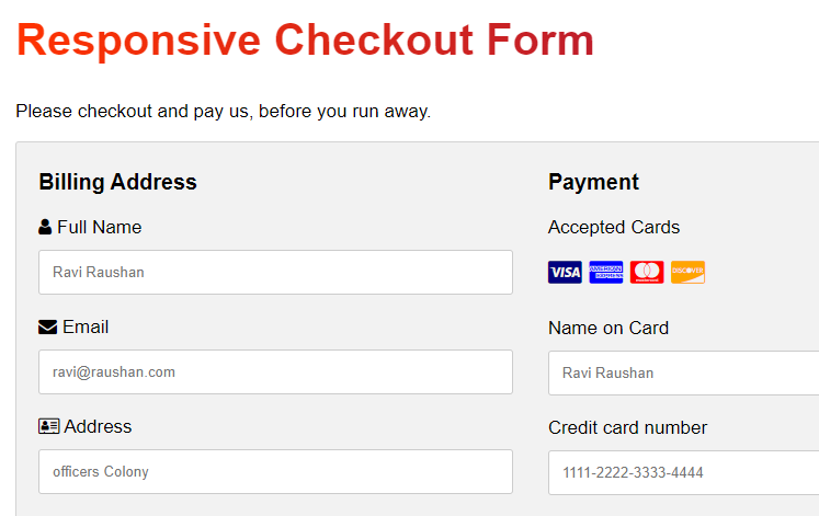 Bootstrap Payment Page Template - 55+ Koleksi Gambar Bootstrap Payment Page Template - 55+ Koleksi Gambar
