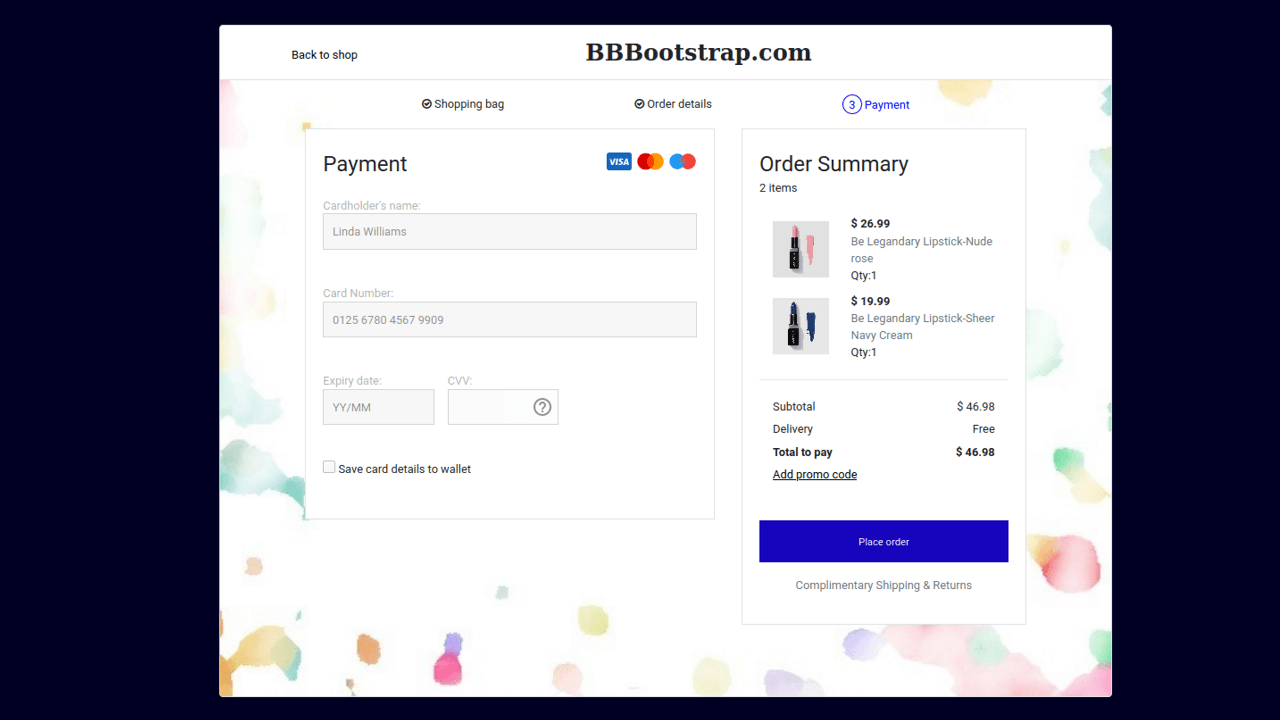Bootstrap Payment Page Template - 55+ Koleksi Gambar Bootstrap Payment Page Template - 55+ Koleksi Gambar