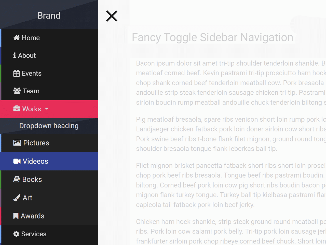 Bootstrap Sidebar Menu Responsive Template - 54+ Koleksi Gambar Bootstrap Sidebar Menu Responsive Template - 54+ Koleksi Gambar
