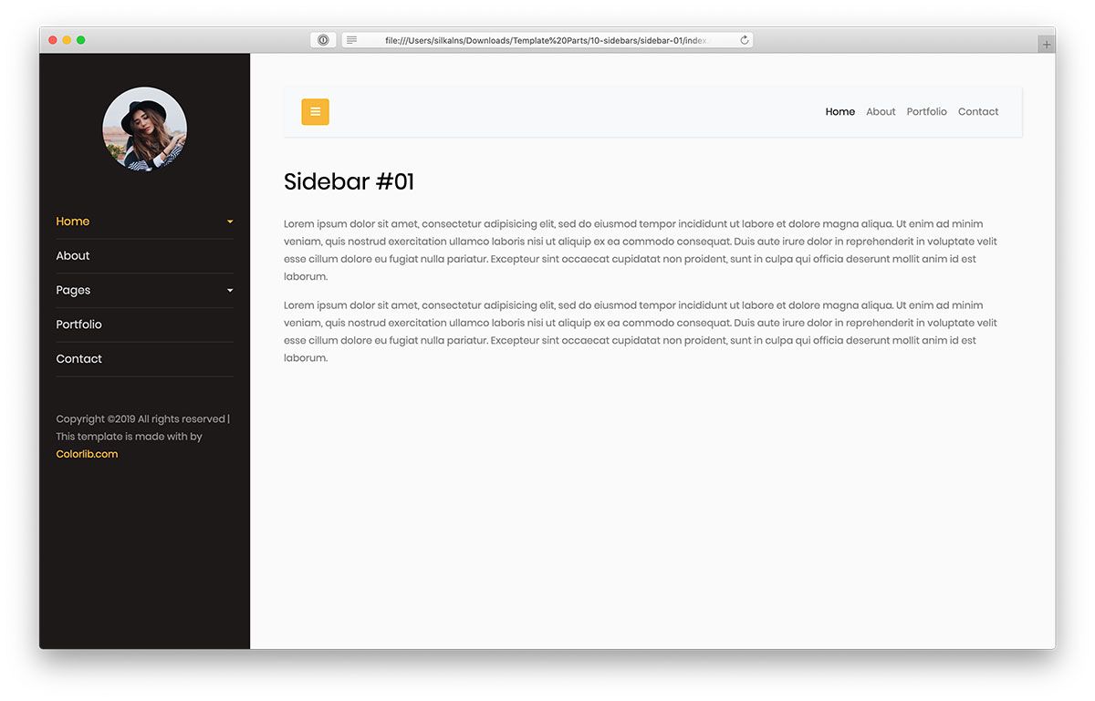 Bootstrap Sidebar Menu Responsive Template - 54+ Koleksi Gambar Bootstrap Sidebar Menu Responsive Template - 54+ Koleksi Gambar