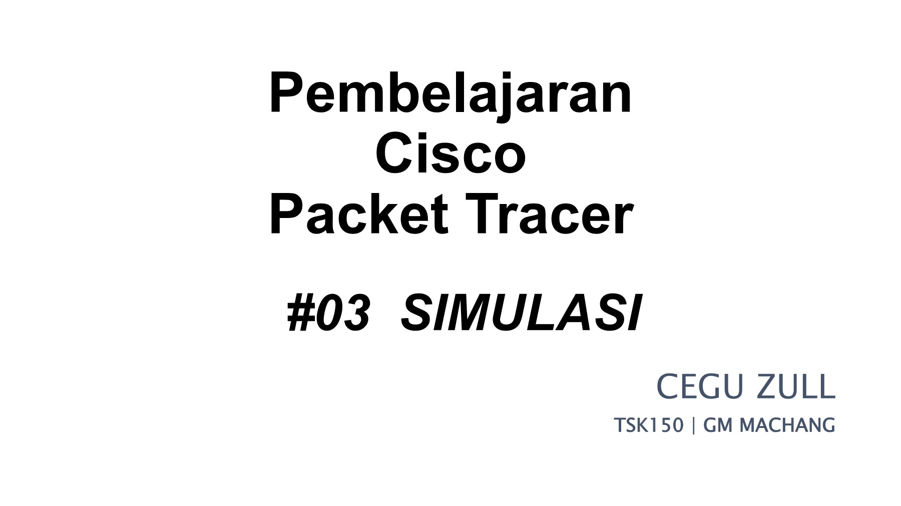 Detail Buku Cisco Packet Tracer Koleksi Nomer 46