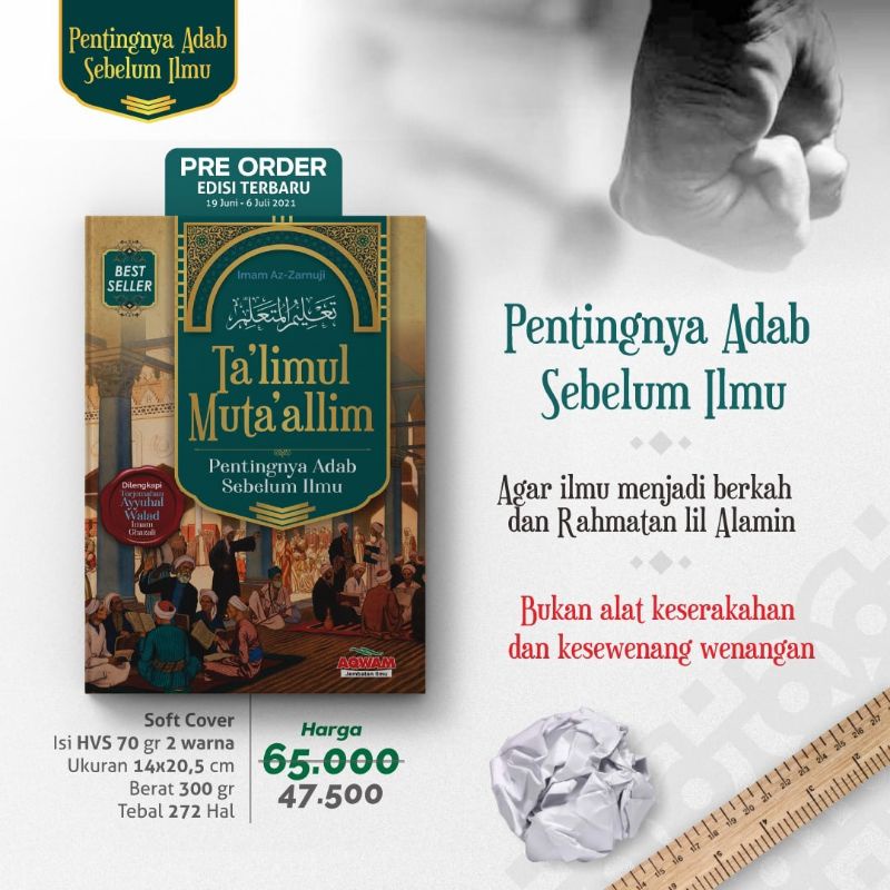 Detail Buku Pentingnya Adab Sebelum Ilmu Koleksi Nomer 3 Detail Buku Pentingnya Adab Sebelum Ilmu Koleksi Nomer 3