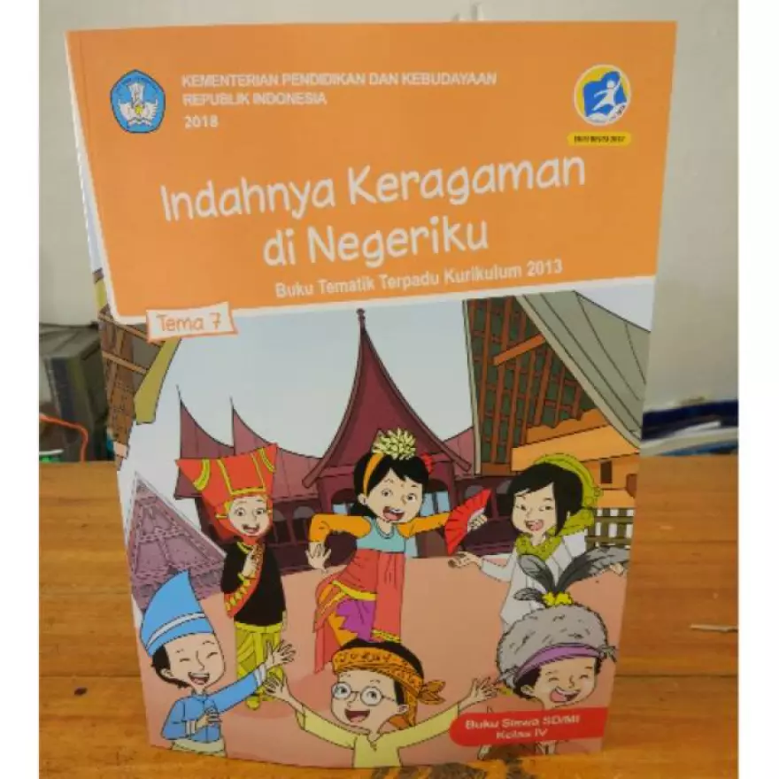 Detail Buku Tematik Kelas 4 Tema 7 Indahnya Keragaman Di Negeriku