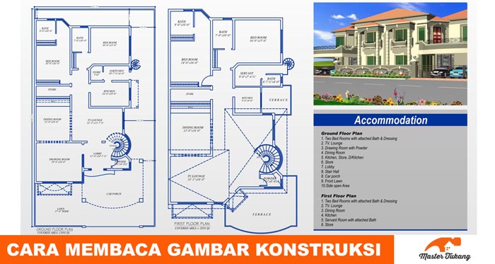 Detail Cara Membaca Gambar Proyek Koleksi Nomer 1 Detail Cara Membaca Gambar Proyek Koleksi Nomer 1