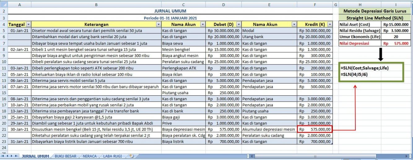 Detail Cara Membuat Buku Besar Di Excel Koleksi Nomer 49 Detail Cara Membuat Buku Besar Di Excel Koleksi Nomer 49