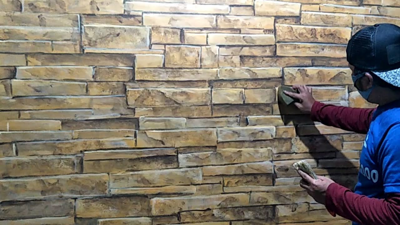 Detail Cara Membuat Dinding Motif Batu Alam Koleksi Nomer 1 Detail Cara Membuat Dinding Motif Batu Alam Koleksi Nomer 1