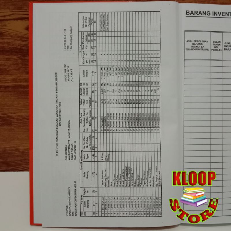 Detail Cara Mengisi Buku Inventaris Barang Koleksi Nomer 22 Detail Cara Mengisi Buku Inventaris Barang Koleksi Nomer 22