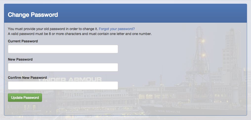 Detail Change Password Bootstrap Template Koleksi Nomer 9 Detail Change Password Bootstrap Template Koleksi Nomer 9