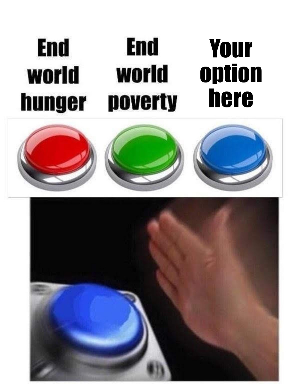 Choosing Button Meme - 56+ Koleksi Gambar