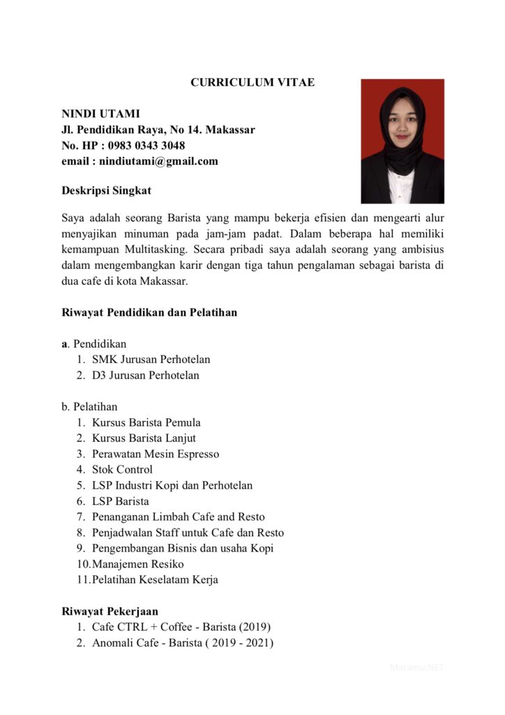 Detail Contoh Deskripsi Diri Singkat Di Cv Koleksi Nomer 36 Detail Contoh Deskripsi Diri Singkat Di Cv Koleksi Nomer 36