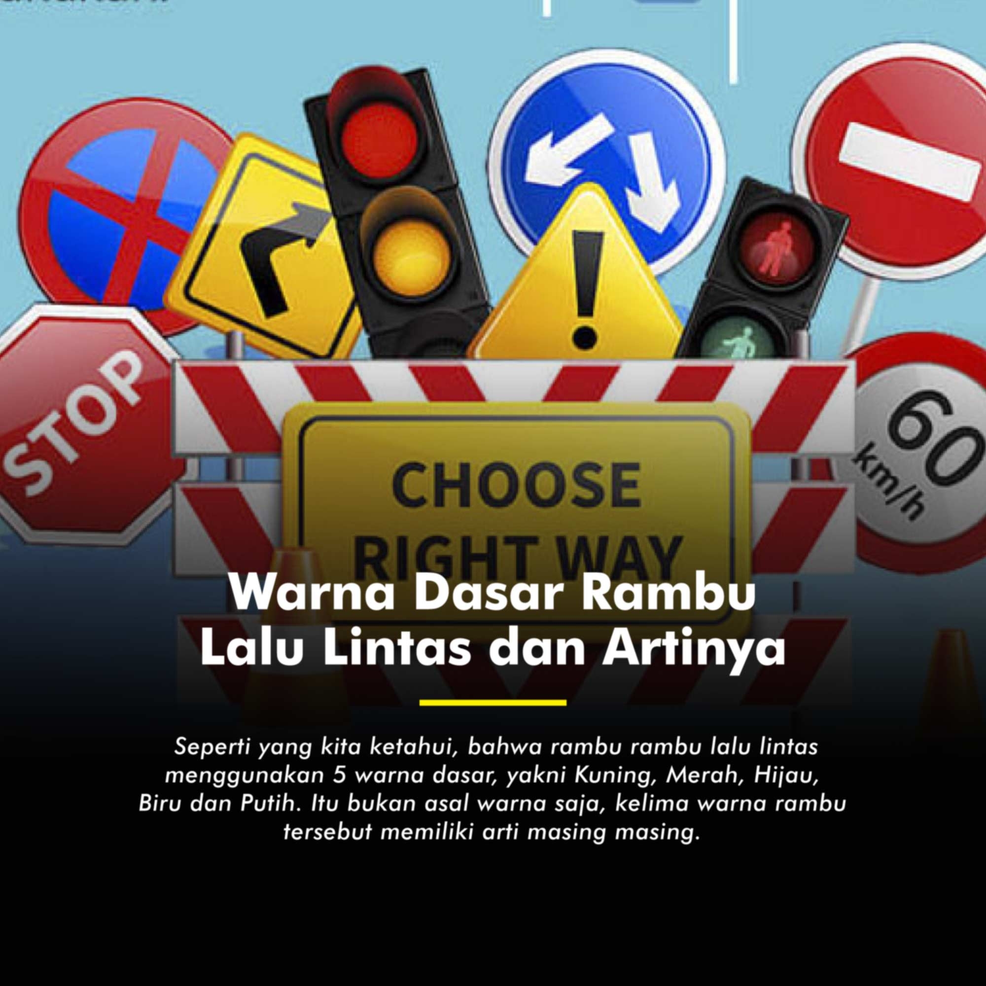 Detail Contoh Gambar Rambu Lalu Lintas Dan Artinya Koleksi Nomer 49