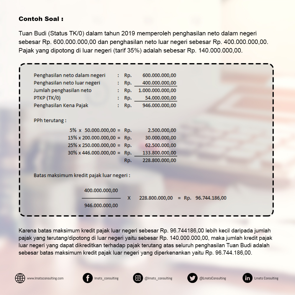 Detail Contoh Perhitungan Pph Pasal 24 Koleksi Nomer 1 Detail Contoh Perhitungan Pph Pasal 24 Koleksi Nomer 1