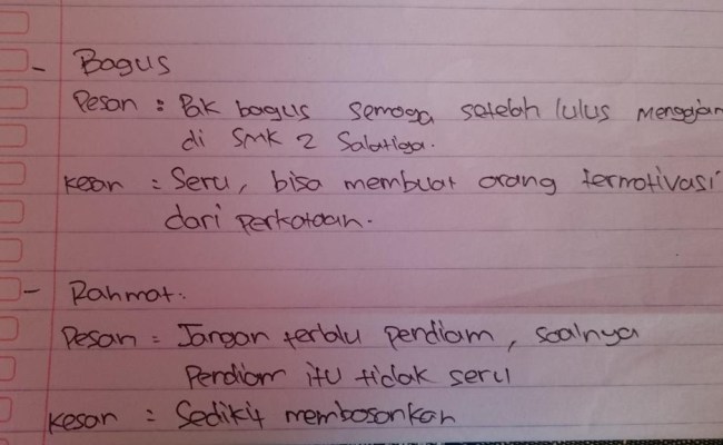 Detail Contoh Pesan Dan Kesan Untuk Sekolah Koleksi Nomer 20 Detail Contoh Pesan Dan Kesan Untuk Sekolah Koleksi Nomer 20