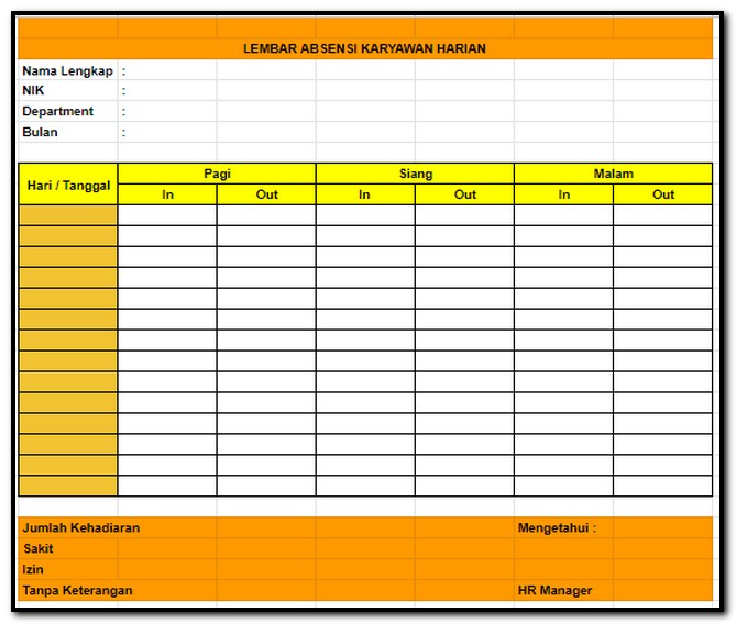 Contoh Rekap Absensi Karyawan Excel - 49+ Koleksi Gambar Contoh Rekap Absensi Karyawan Excel - 49+ Koleksi Gambar