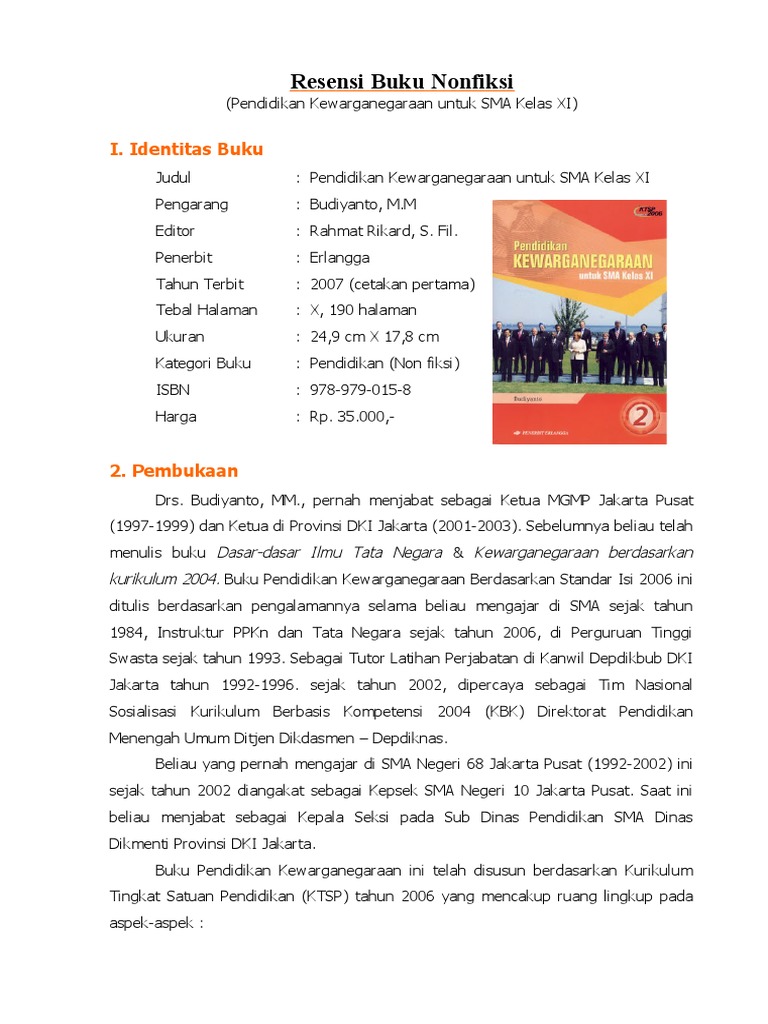 Contoh Resensi Buku Non Fiksi Lengkap - 47+ Koleksi Gambar Contoh Resensi Buku Non Fiksi Lengkap - 47+ Koleksi Gambar
