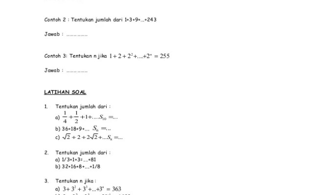 Detail Contoh Soal Notasi Sigma Dan Jawabannya Koleksi Nomer 45 Detail Contoh Soal Notasi Sigma Dan Jawabannya Koleksi Nomer 45