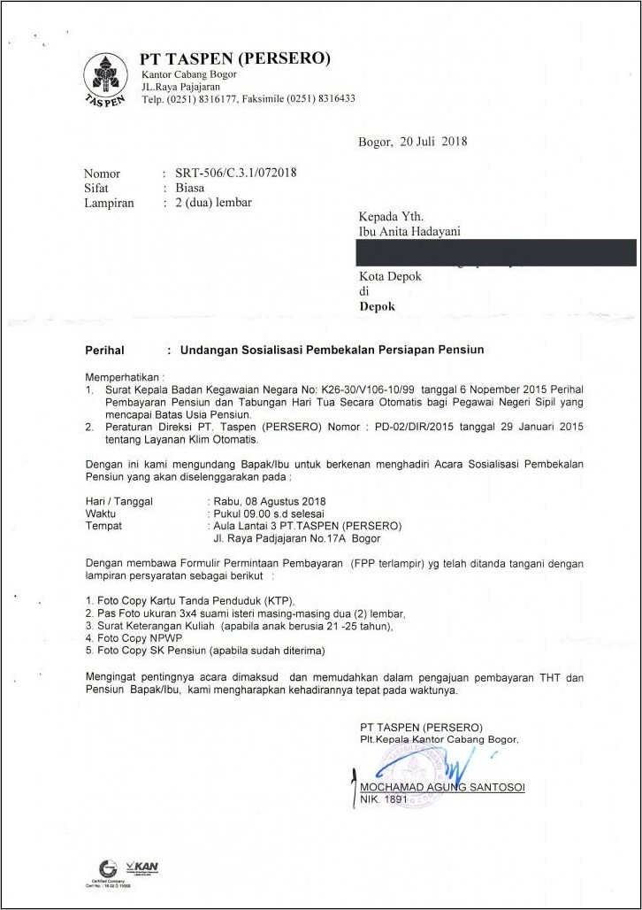 Detail Contoh Surat Permohonan Masa Persiapan Pensiun Pns Koleksi Nomer 14 Detail Contoh Surat Permohonan Masa Persiapan Pensiun Pns Koleksi Nomer 14
