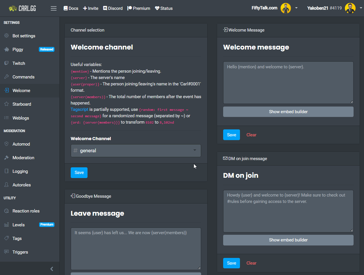 Detail Discord Welcome Message Template Koleksi Nomer 12 Detail Discord Welcome Message Template Koleksi Nomer 12