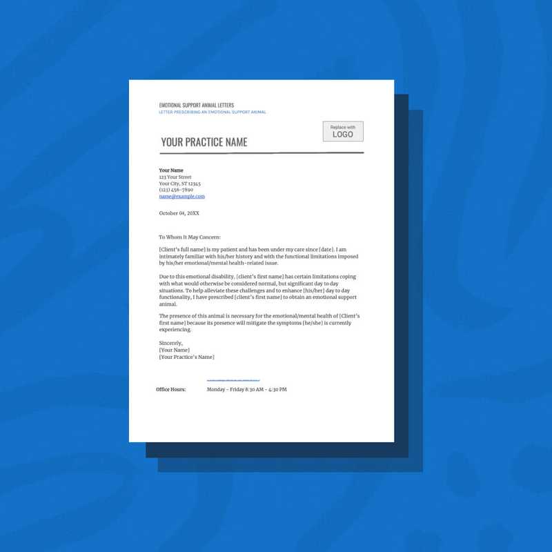 Detail Emotional Support Animal Letter Template Koleksi Nomer 27 Detail Emotional Support Animal Letter Template Koleksi Nomer 27