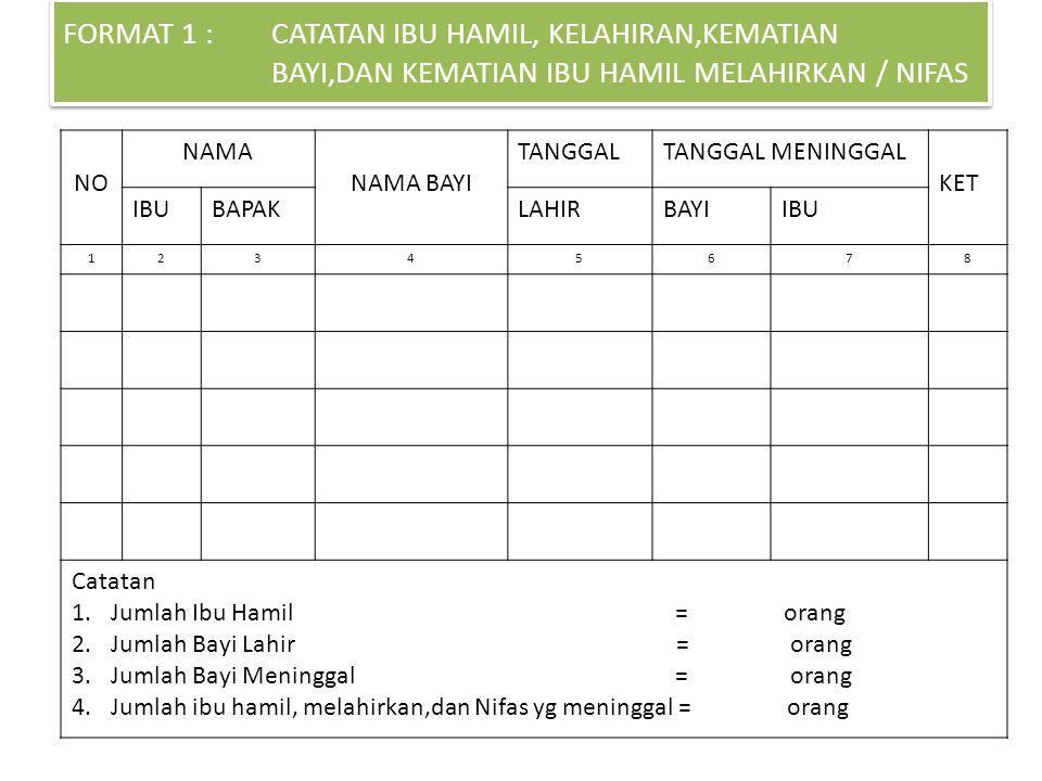 Format Buku Kegiatan Posyandu 44 Koleksi Gambar 