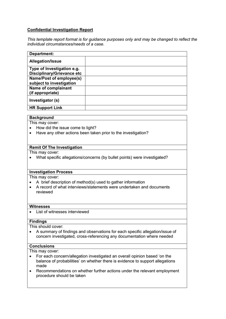 Fraud Investigation Report Template - 50+ Koleksi Gambar Fraud Investigation Report Template - 50+ Koleksi Gambar