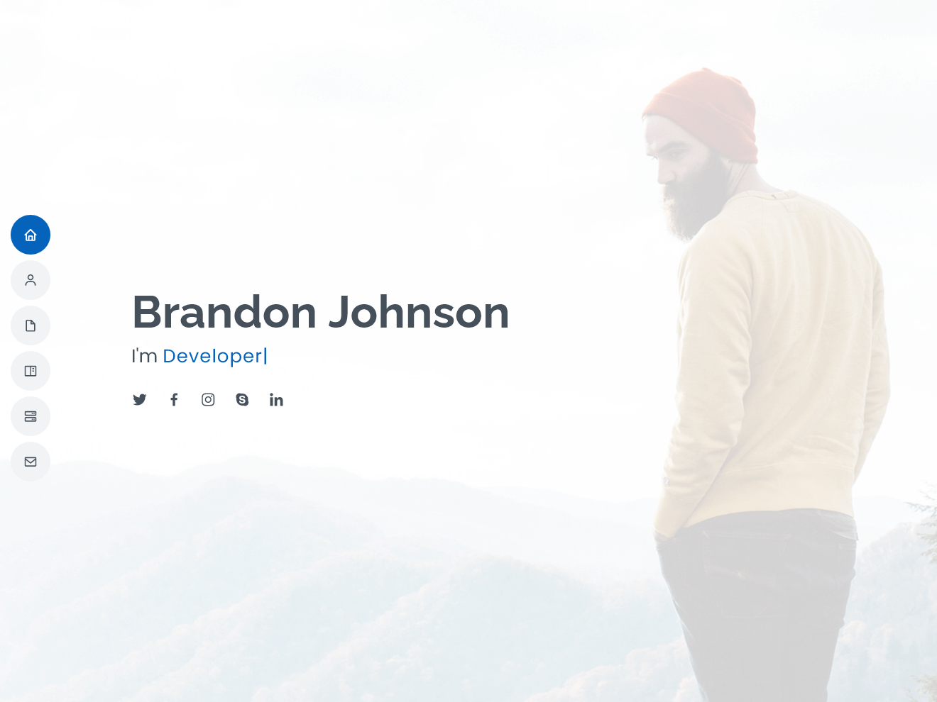 Detail Free Bootstrap Resume Cv Template Koleksi Nomer 11 Detail Free Bootstrap Resume Cv Template Koleksi Nomer 11