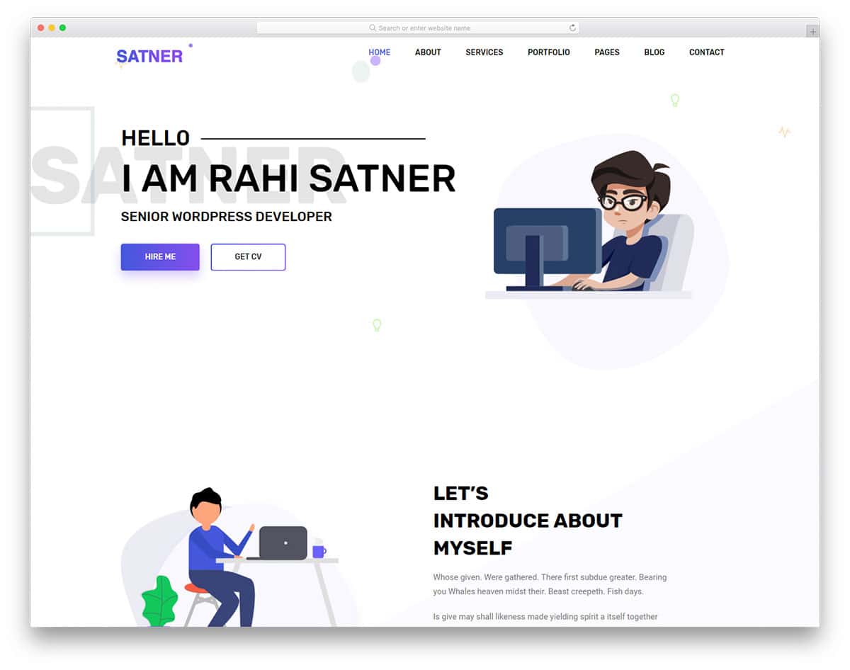 Halaman Unduh untuk file Free Bootstrap Resume Cv Template yang ke 2 Halaman Unduh untuk file Free Bootstrap Resume Cv Template yang ke 2