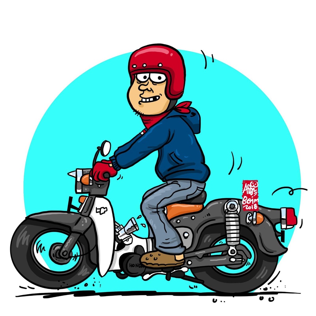 Detail Gambar Animasi Orang Naik Motor Koleksi Nomer 38
