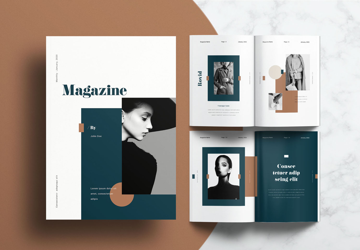 Detail Magazine Layout Template Koleksi Nomer 3 Detail Magazine Layout Template Koleksi Nomer 3
