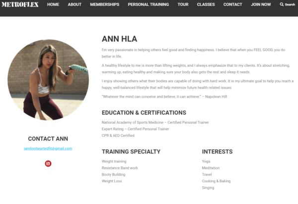 Detail Personal Trainer Biography Template Koleksi Nomer 3 Detail Personal Trainer Biography Template Koleksi Nomer 3