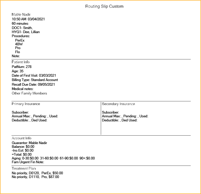 Detail Routing Slip Template Koleksi Nomer 8