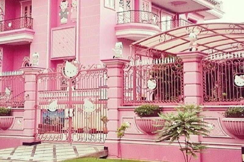 Rumah Pink Hello Kitty 46 Koleksi Gambar