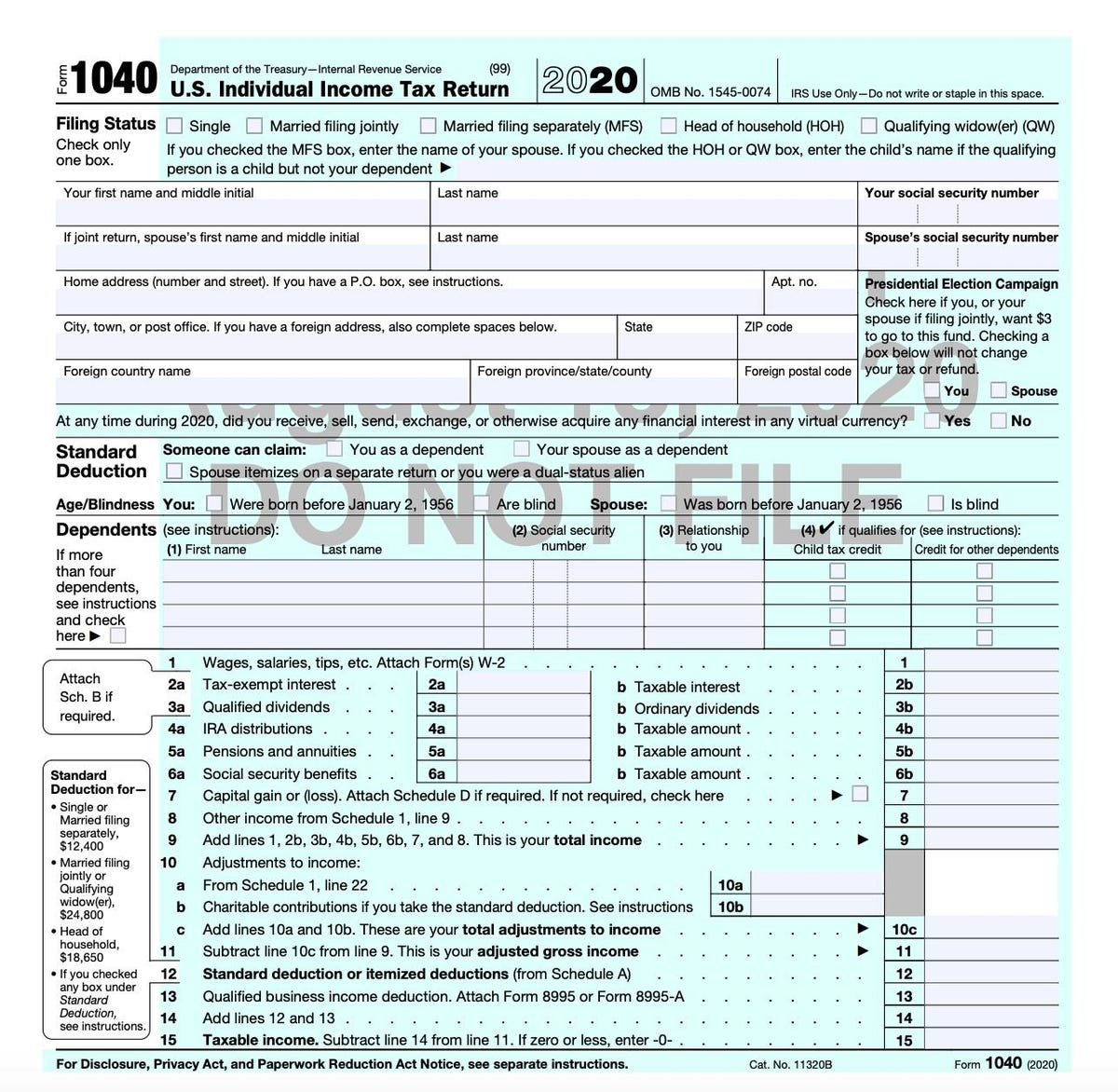 Tax Return Template 50 Koleksi Gambar
