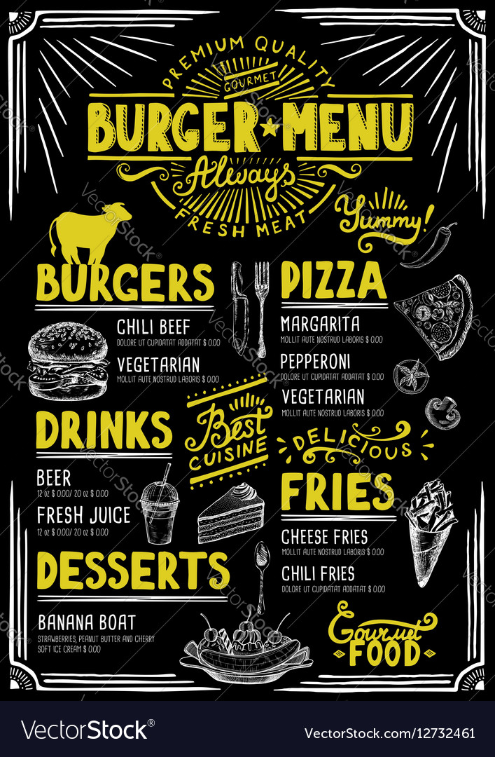 Detail Template Menu Makanan Cdr Koleksi Nomer 35 Detail Template Menu Makanan Cdr Koleksi Nomer 35