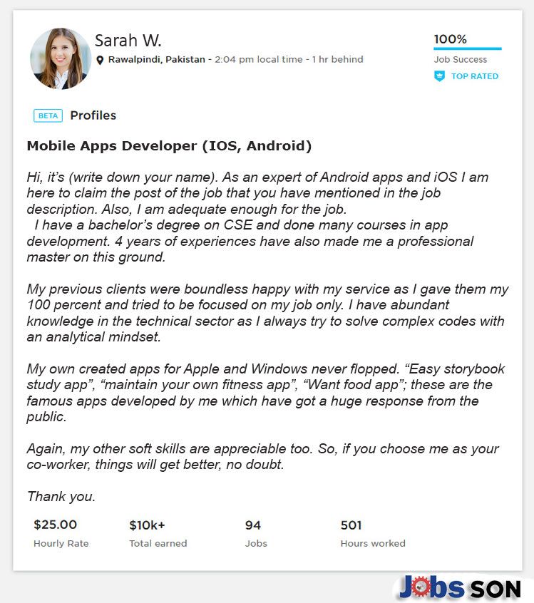 Upwork Resume Template 50 Koleksi Gambar