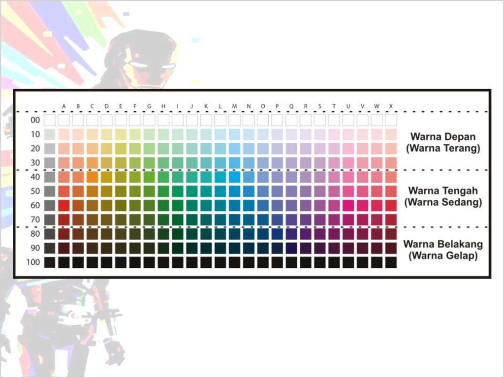 Download Palet Warna Wpap Corel Draw
