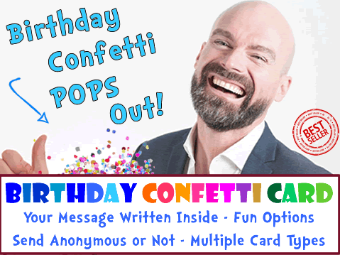 Exploding Confetti Birthday Card - 59+ Koleksi Gambar