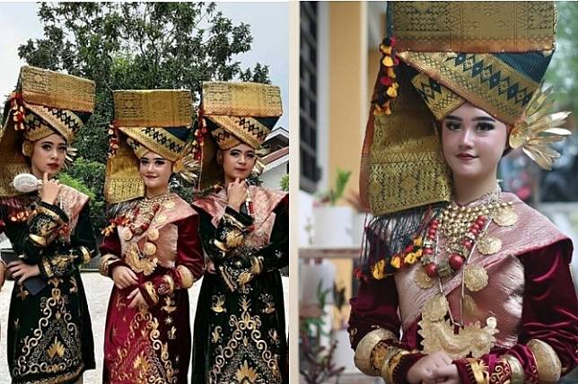 Detail Foto Baju Adat Sumatera Barat Koleksi Nomer 29 Detail Foto Baju Adat Sumatera Barat Koleksi Nomer 29