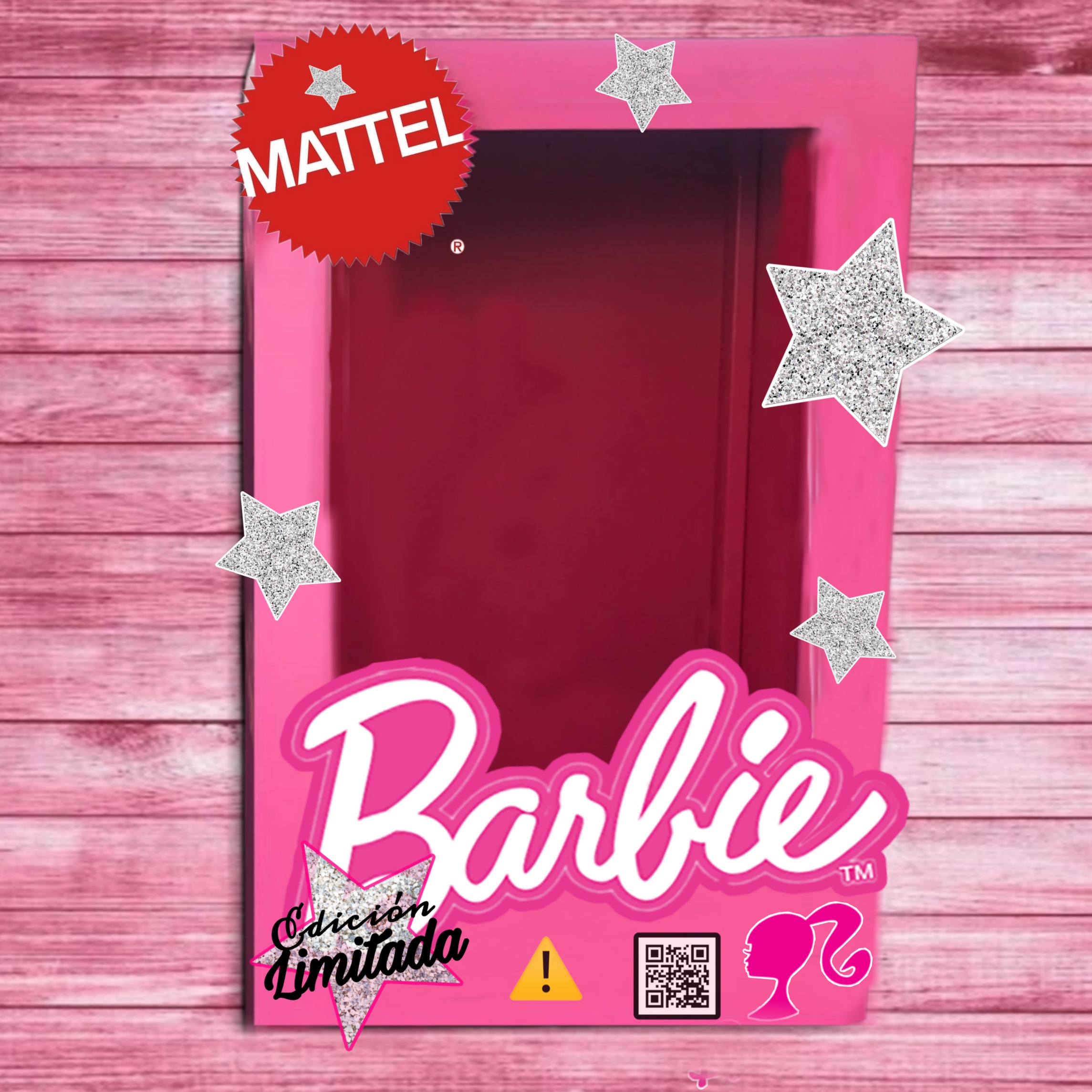 Barbie Box Logo Template
