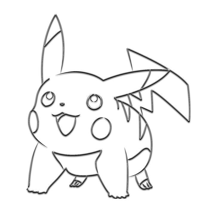 Foto Gambar Kartun Pokemon Hitam Putih 39 Koleksi Gambar