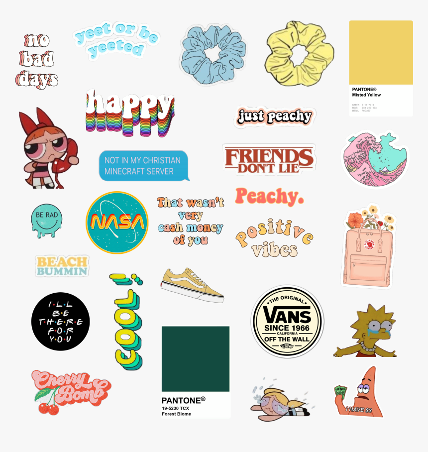 Aesthetic Sticker Png - 58+ Koleksi Gambar