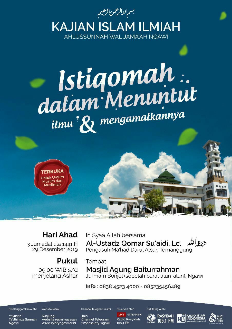 Detail Brosur Kajian Islam Koleksi Nomer 6