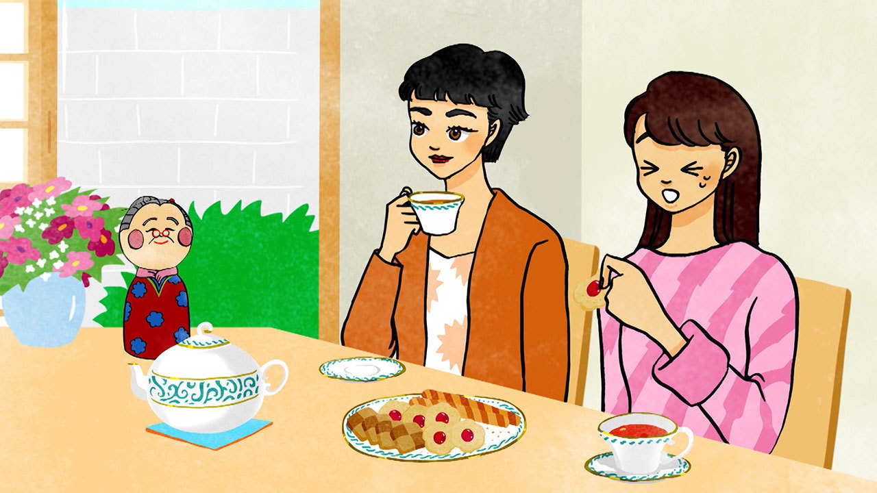 Detail Gambar Animasi Makan Bersama Keluarga Koleksi Nomer 47