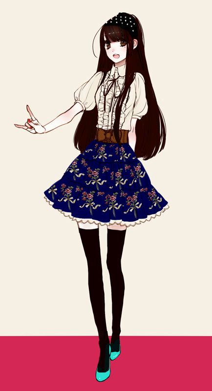 Detail Gambar Anime Full Body Fashion Koleksi Nomer 12