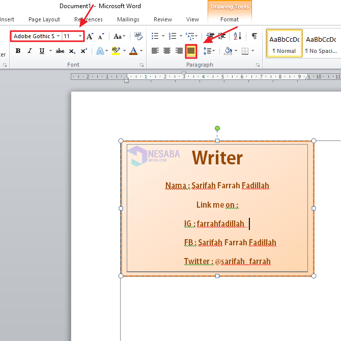 Detail Cara Membuat Id Card Panitia Dengan Microsoft Word 2010 Koleksi ... Detail Cara Membuat Id Card Panitia Dengan Microsoft Word 2010 Koleksi ...
