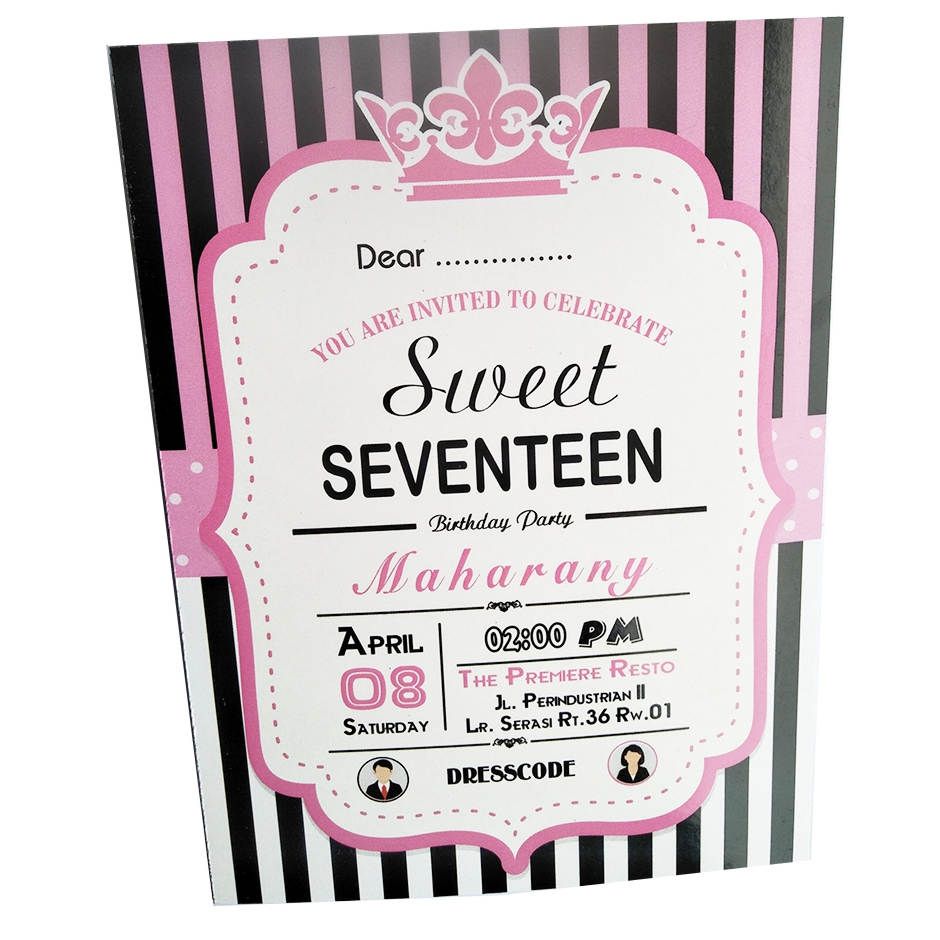 Cara Membuat Kartu Undangan Ulang Tahun Sweet Seventeen - 52+ Koleksi ... Cara Membuat Kartu Undangan Ulang Tahun Sweet Seventeen - 52+ Koleksi ...