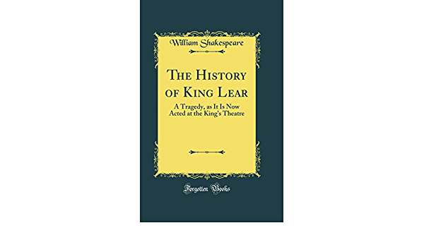 King Lear Book Cover