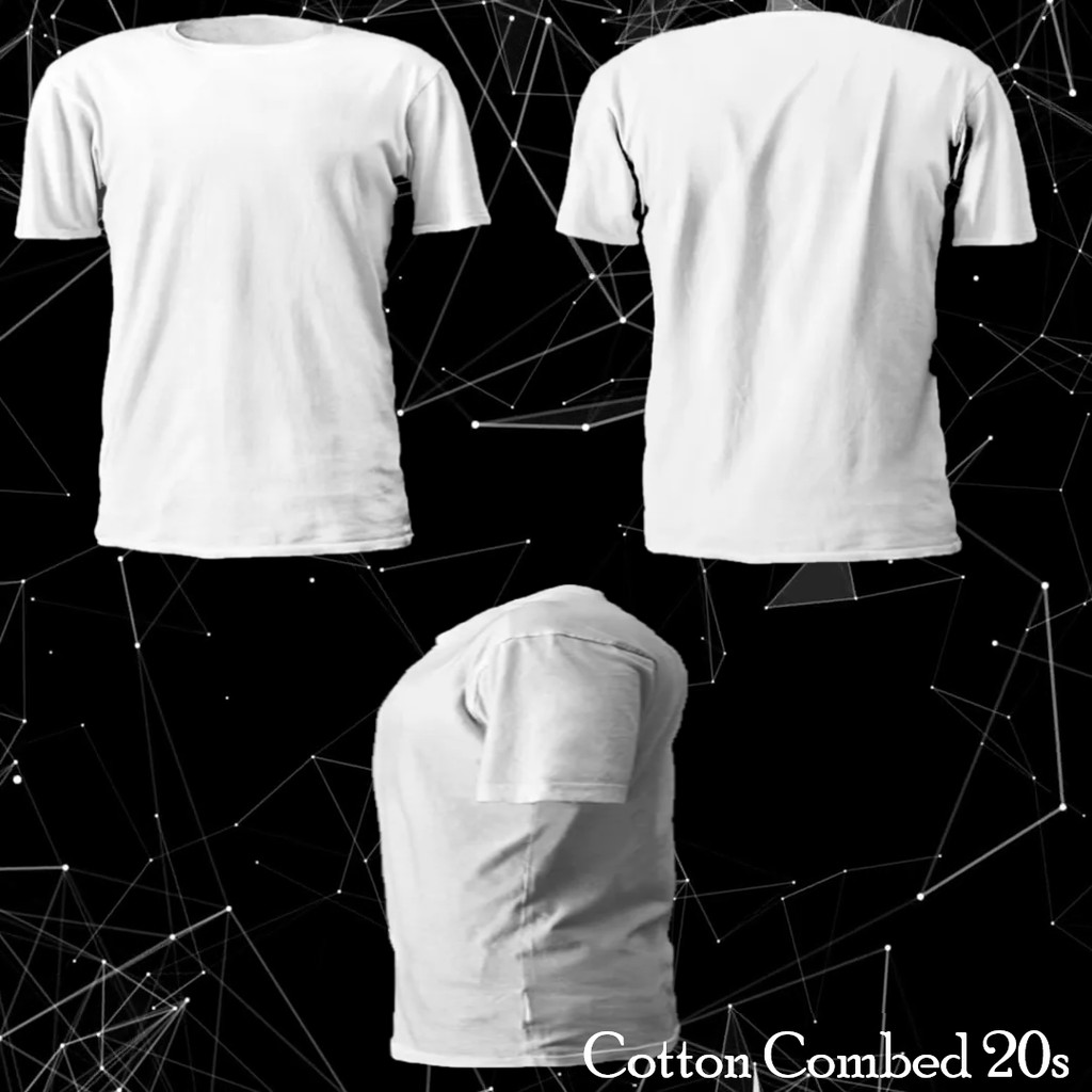 Detail Gambar Baju Polosan Putih Koleksi Nomer 37